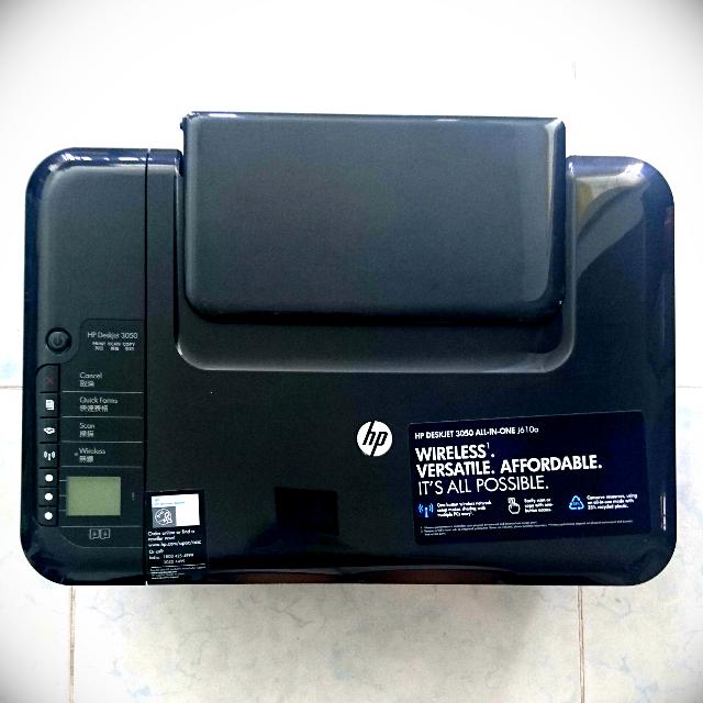 HP DESKJET 3050 ALL-IN-ONE J610a, 家庭電器, 電視 & 其他娛樂, 電視組件及配件 - Carousell
