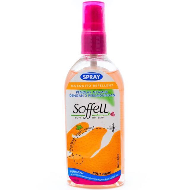 (IN STOCK) Soffell Mosquito Repellent Spray, Beauty & Personal Care ...
