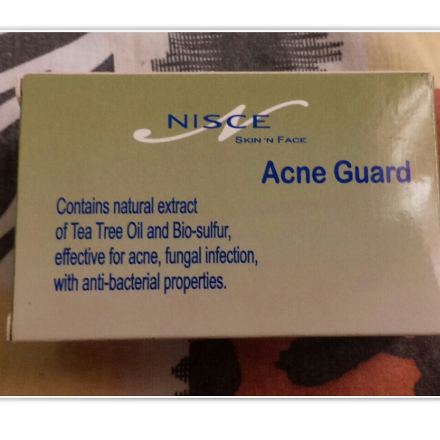 Nisce Acne Guard Soap, Beauty & Personal Care, Face, Face Care on Carousell