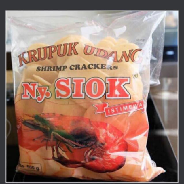 Prawn/Fish Cracker Ny Siok, Food & Drinks, Chilled & Frozen Food on ...