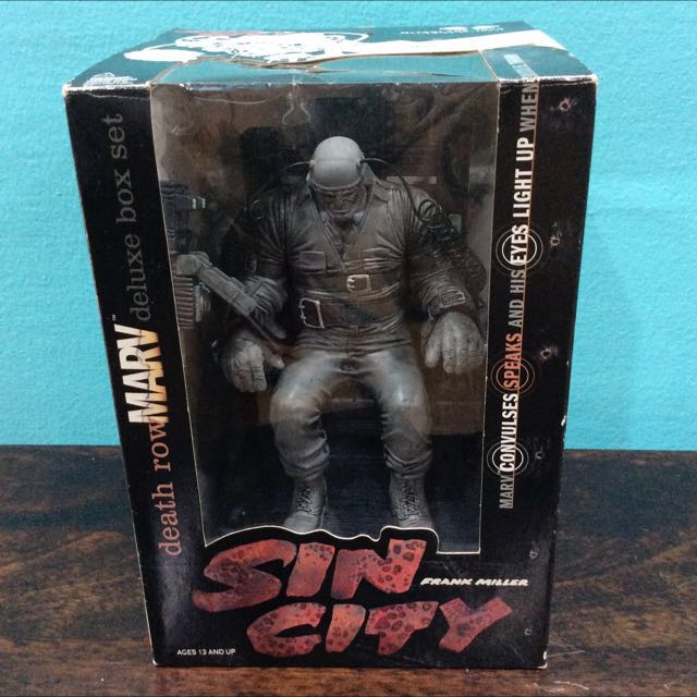 RARE McFarlane Toys Sin City Death Row MARV Deluxe Box Set, Hobbies ...