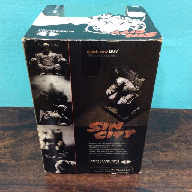 RARE McFarlane Toys Sin City Death Row MARV Deluxe Box Set, Hobbies ...