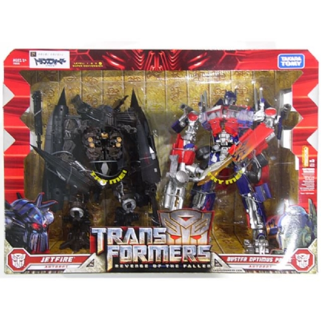 ROTF Transformers Optimus Prime + Jetfire, Hobbies & Toys, Toys & Games ...