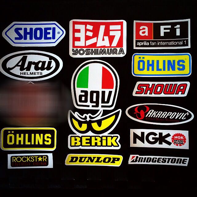 Sticker Waterproof High Quality - Motorbikes Decals Stickers ...