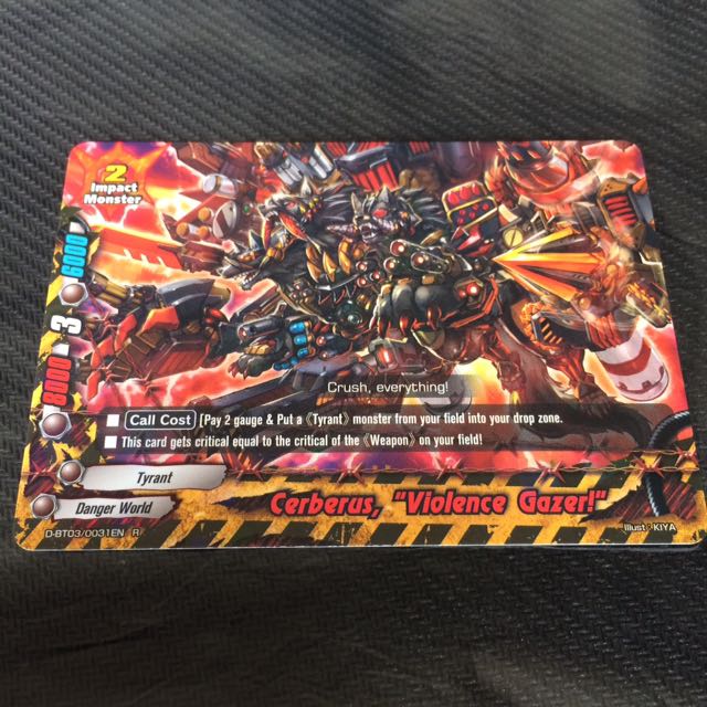 Buddyfight Danger World Impact Monster Rare Card, Hobbies & Toys, Toys ... Buddyfight Danger World Impact Monster Rare Card, Hobbies & Toys, Toys ...
