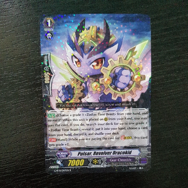 Cardfight Vanguard Pulsar, Revolver Dracokid, Hobbies & Toys, Toys ...