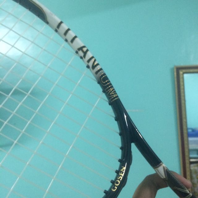 Sale! Gosen Titanium Tennis Racquet, Sports Equipment, Sports & Games ...