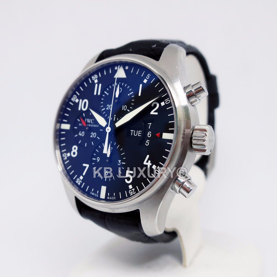 IWC Pilot Chronograph IW377701, Luxury, Watches on Carousell