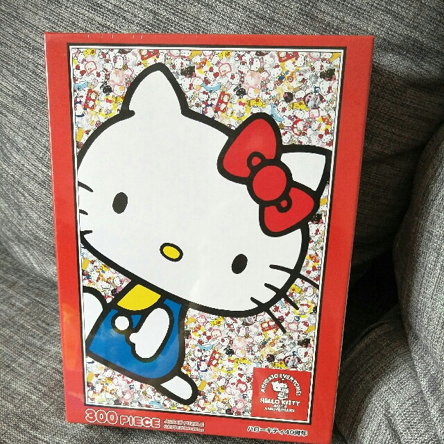 Jigsaw Puzzle - Hello Kitty 40th Anniversary 300pcs (33-079), Hobbies ...