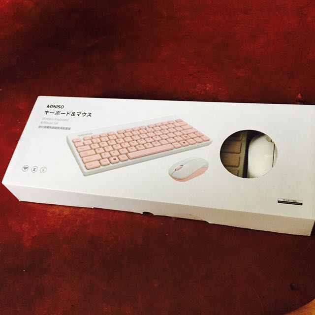 Miniso Wireless Keyboard And Mouse Set Computers And Tech Parts And Accessories Computer Keyboard