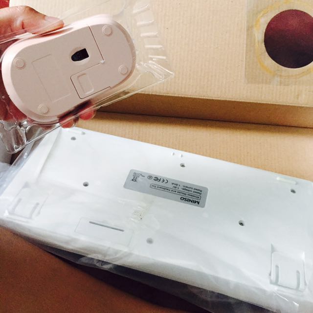 Miniso Wireless Keyboard And Mouse Set Computers And Tech Parts And Accessories Computer Keyboard