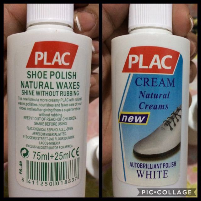 Plac shoe polish white, Women's Fashion, Footwear, Shoe inserts on ...