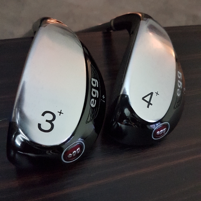 PRGR Egg Hybrids 3+ and 4+, Sports Equipment, Sports & Games, Billiards & Bowling on Carousell