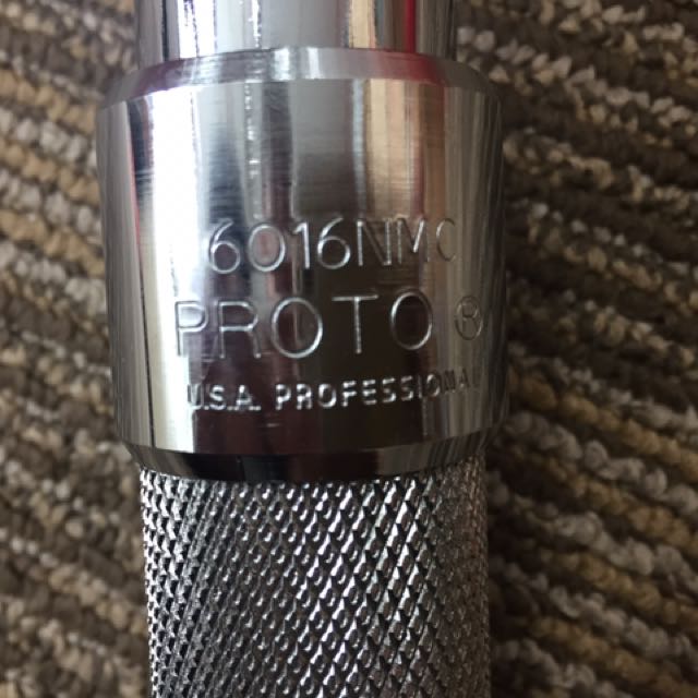 Proto 6016 NMC torque wrench 0-200NM, Furniture & Home Living ...