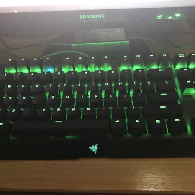 Razer Blackwidow X Chroma TE WITH MINOR RGB DEFECTS, Computers & Tech ...