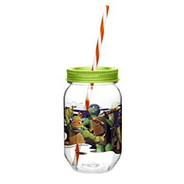 Teenage Mutant Ninja Turtles Mason Jar, Babies & Kids, Nursing ...