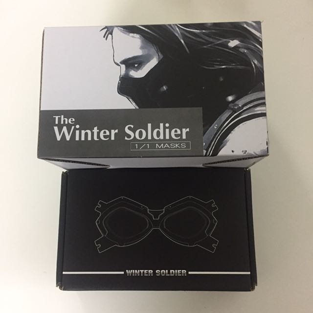 Winter soldier mask 1:1 (bretoys) rare, Hobbies & Toys, Toys & Games on ...