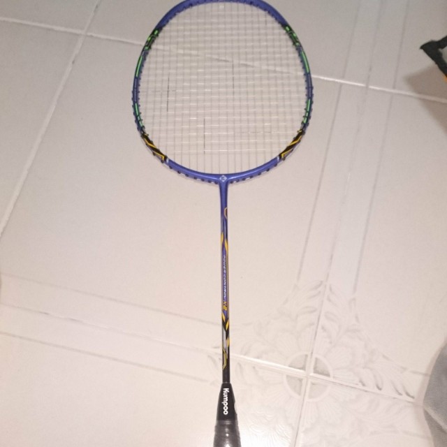 Badminton Kumpoo Racket, Sports Equipment, Sports & Games, Racket ...