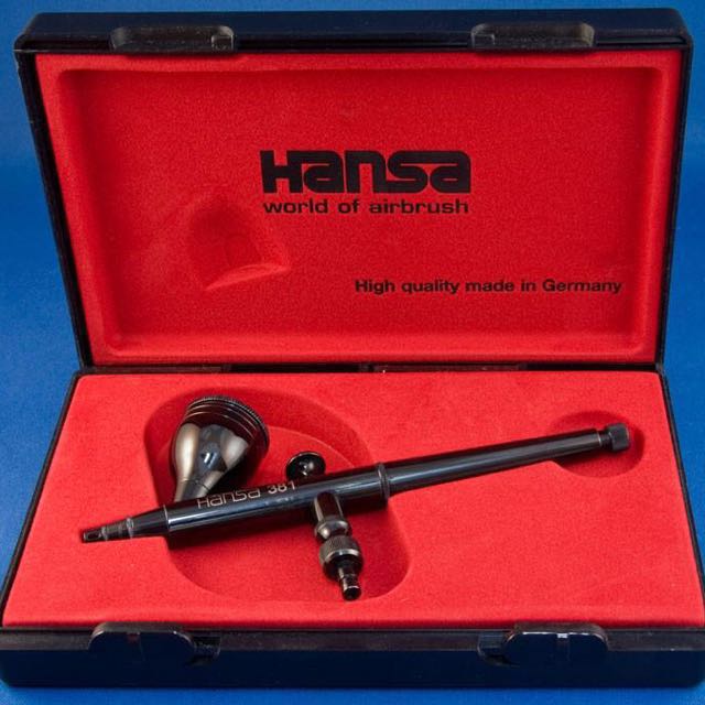 German Hansa Topline 381 Airbrush Black Edition, Furniture & Home ...