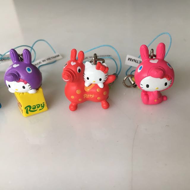 Hello Kitty X Rody Capsule collections (Set of 5), Hobbies & Toys, Toys & Games on Carousell