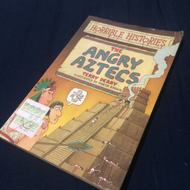 Horrible Histories: Angry Aztecs, Hobbies & Toys, Books & Magazines ...