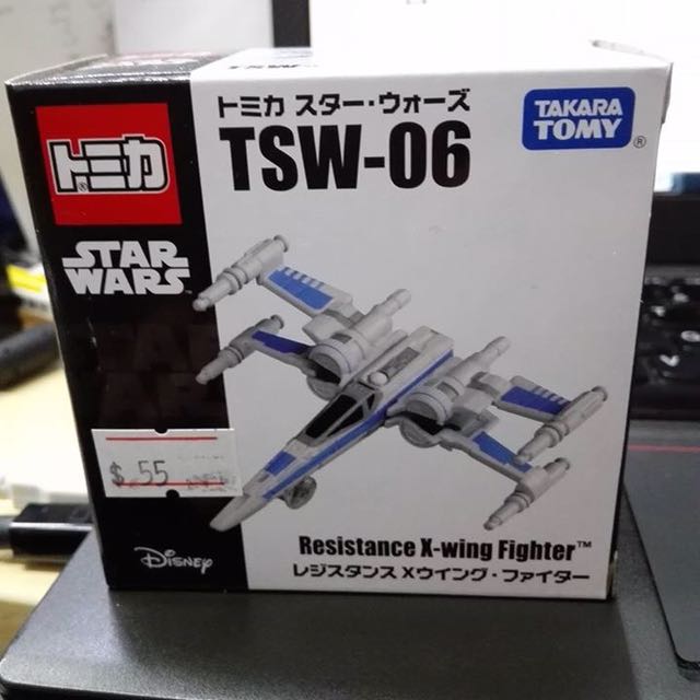 Takara Tomy Star Wars Cars 戰機 #842767 星戰 星球大戰 TSW-06 Resistance X-wing Fighter 戰鬥機, 興趣及遊戲, 玩具 ...