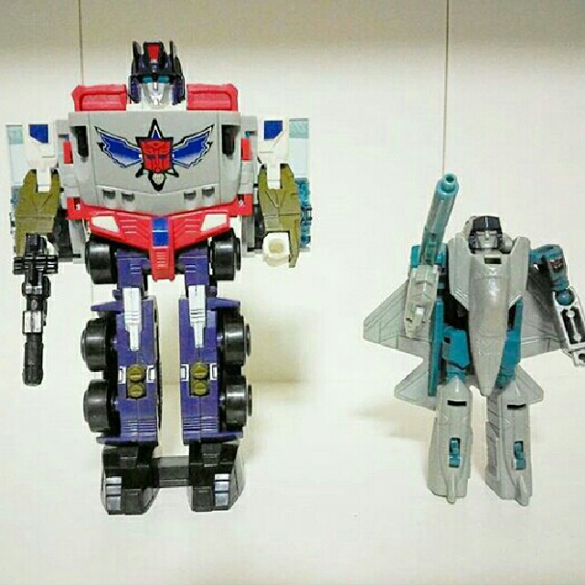 transformers machine wars optimus prime and Megatron, Hobbies & Toys ...