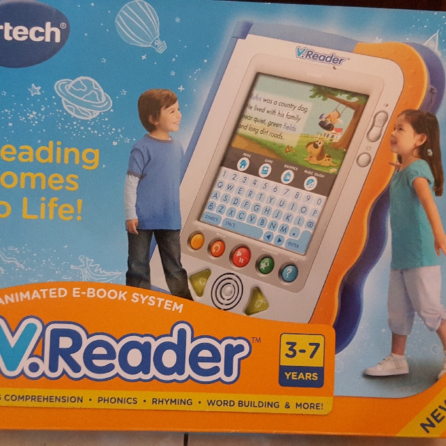 Vtech V.Reader, Bayi & Anak, Mainan & Baby Walker di Carousell