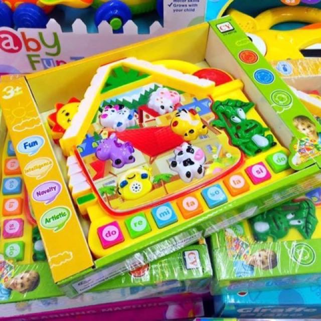 Animal Musical Piano, Babies & Kids, Infant Playtime on Carousell