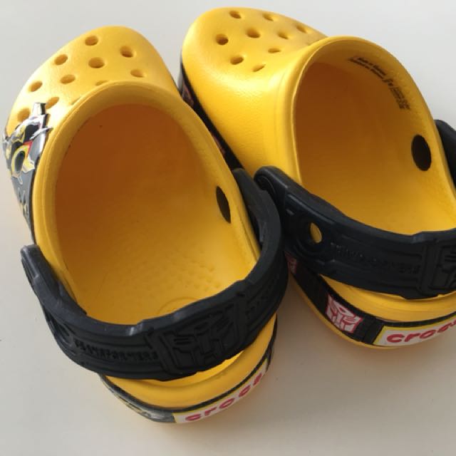 Baby Transformer Crocs Shoes, Babies & Kids, Babies & Kids Fashion on ...