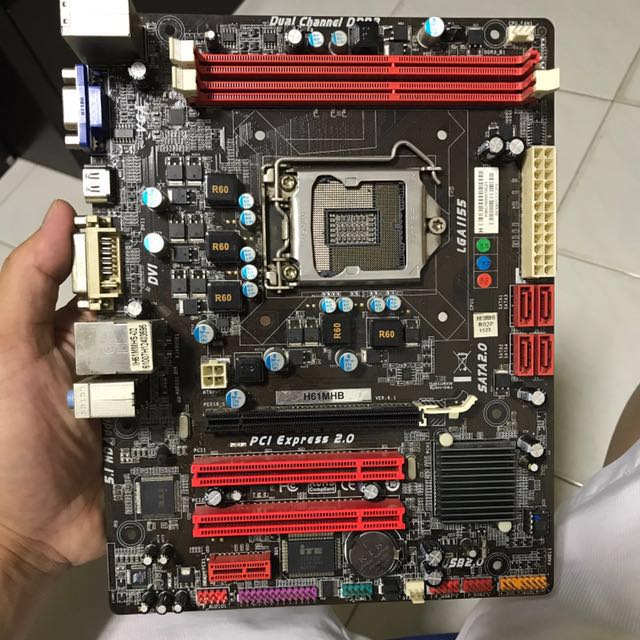 BioStar H61MHB Ver. 6.x, Computers & Tech, Parts & Accessories ...