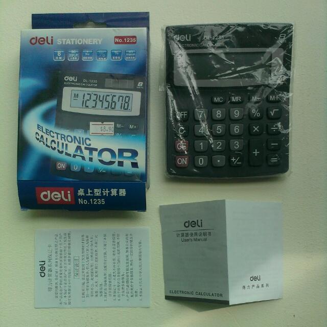 Deli Basic Calculator New, Hobbies & Toys, Stationery & Craft ...