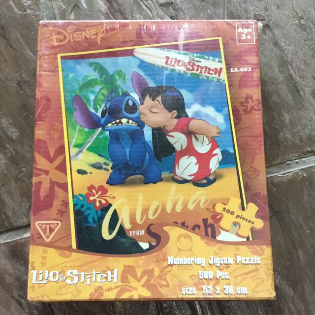 Lilo and Stitch Numbering jigsaw puzzle, Hobbies & Toys, Toys & Games ...
