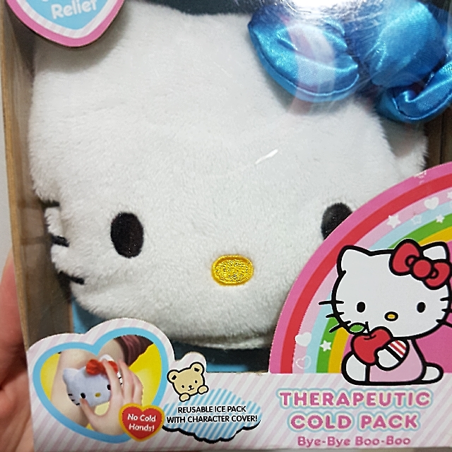 Limited Edition Cute Hello Kitty Therapeutic Cold Ice Pack #MRTPunggol ...