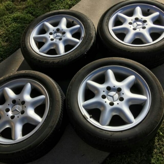 Mercedes original 15 inch rim, Car Accessories on Carousell