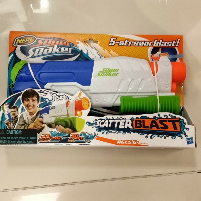 Nerf Water gun. Nerf Super Soaker. Nerf Blaster. Washout and Scatter ...