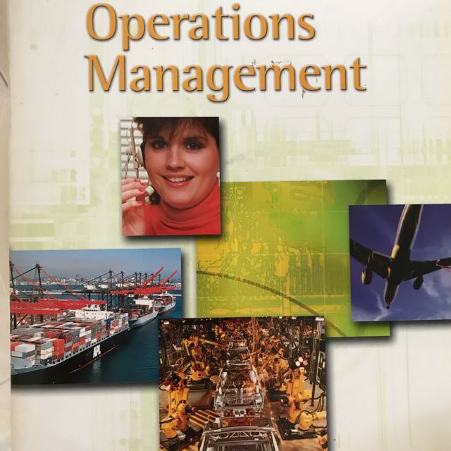 Operation Management, Hobbies & Toys, Books & Magazines, Textbooks on ...