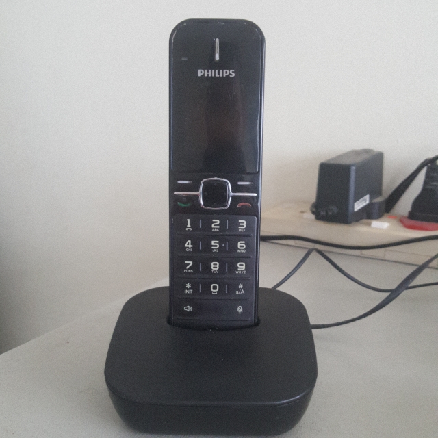 Philips CD480 Cordless Phone, Mobile Phones & Gadgets, Mobile & Gadget ...