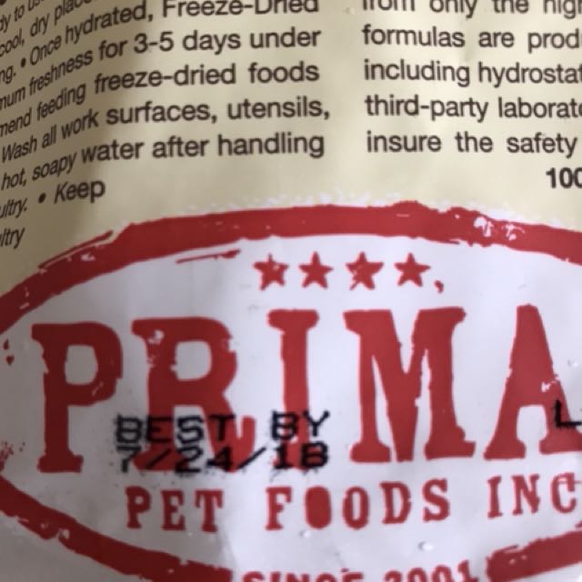 Prima freeze dried nuggets, Pet Supplies, Pet Food on Carousell