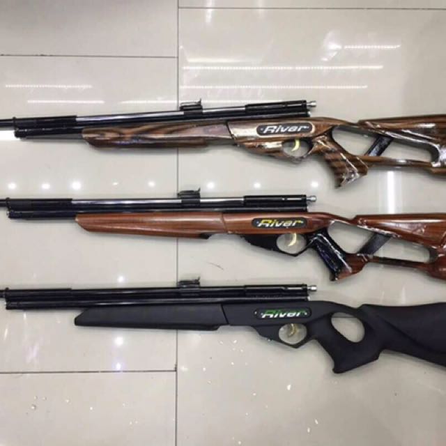 Pump air gun rifle, Everything Else, Others on Carousell