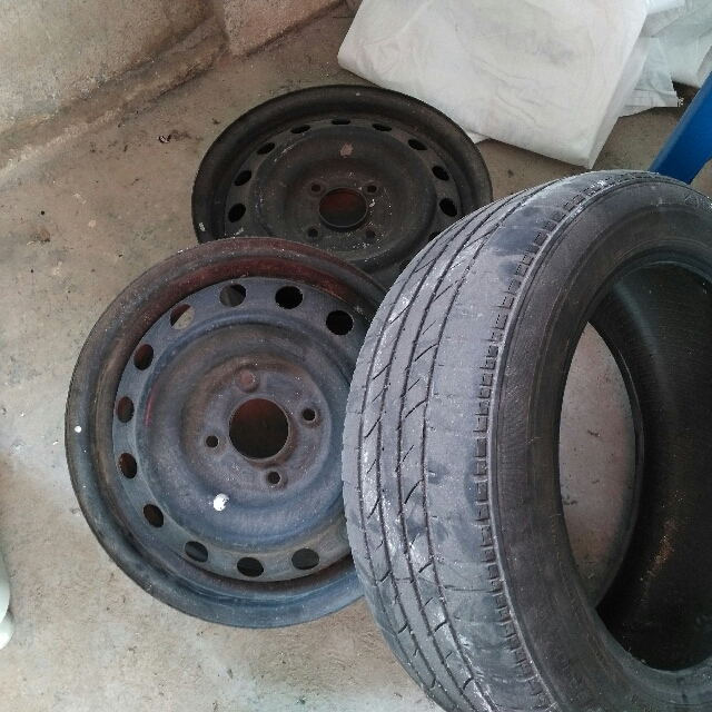 Rim Besi Saiz 15, Auto Accessories on Carousell