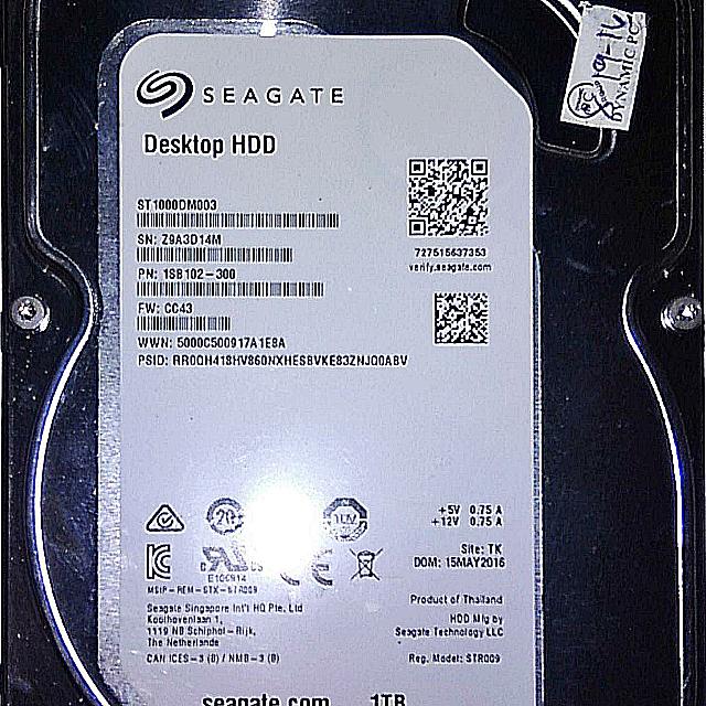 Seagate Desktop HDD 1 TB (New), Computers & Tech, Desktops on Carousell