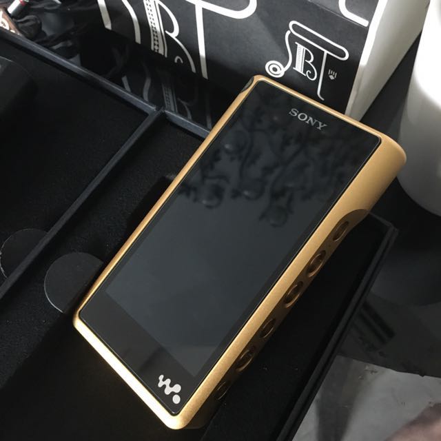Sony NW-WM1Z Hi Res Walkman with Dignis Leather Case, Audio, Portable ...