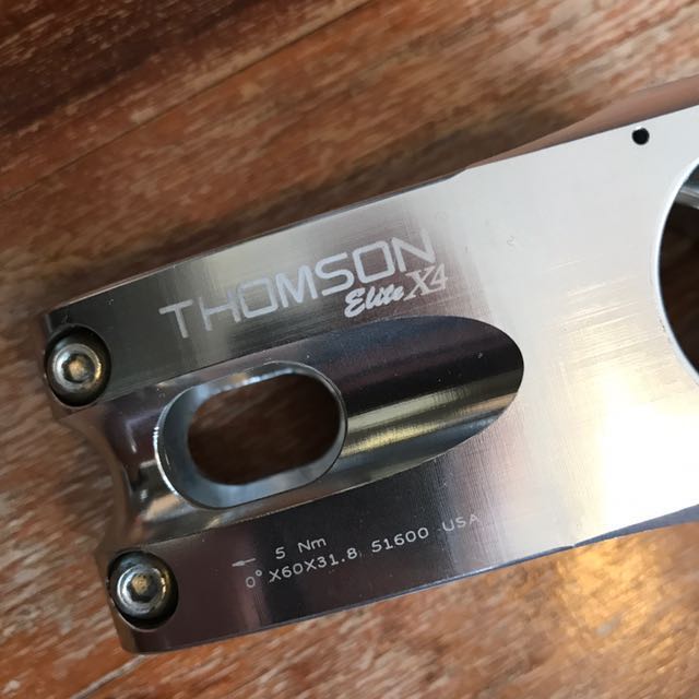 Thomson Elite X4 60mm Stem, Sports Equipment, Bicycles & Parts ...