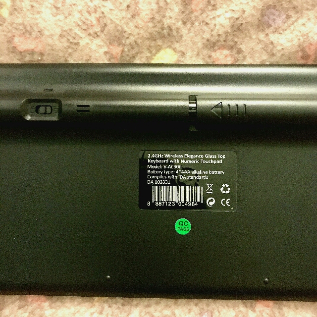 Valore Bluetooth Keyboard with Numeric Touchpad (V-BTK360), Computers ...