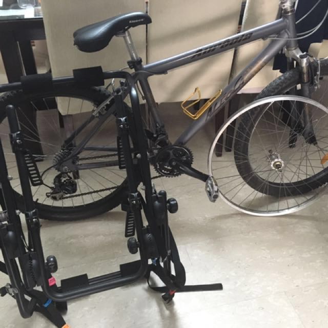 Aluminium body shimano parts with car rack and FREE , Sports Equipment ...