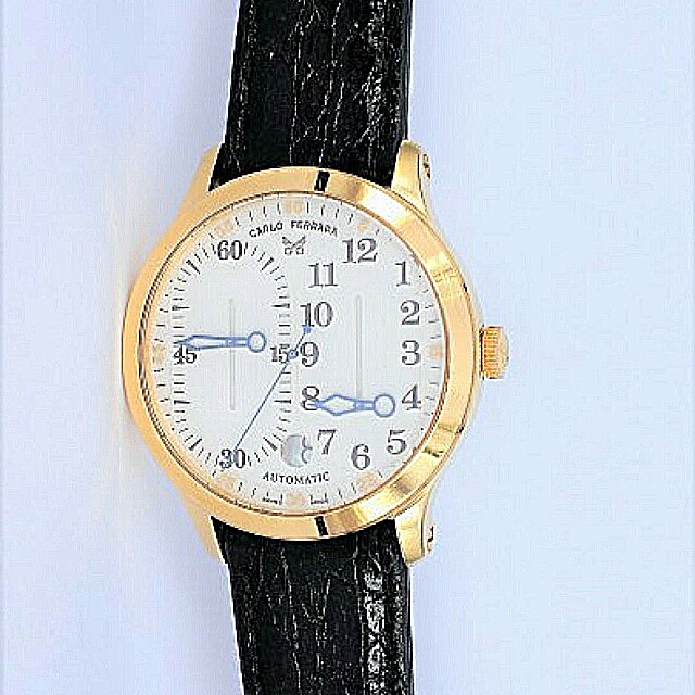 Carlo Ferrara Gold Watch- BREVET DEPOSE (Rare), Luxury, Watches on ...
