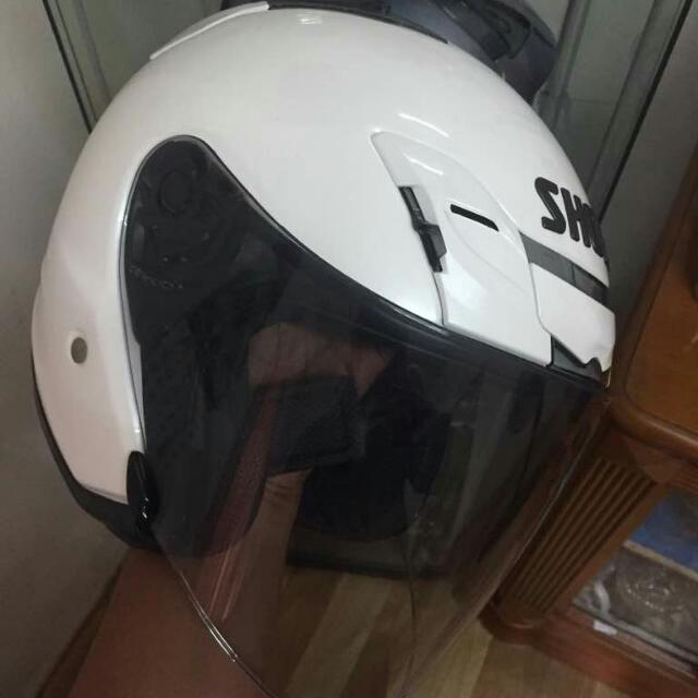 Shoei J Force 3 Pearl White, Health & Nutrition, Face Masks & Face ...