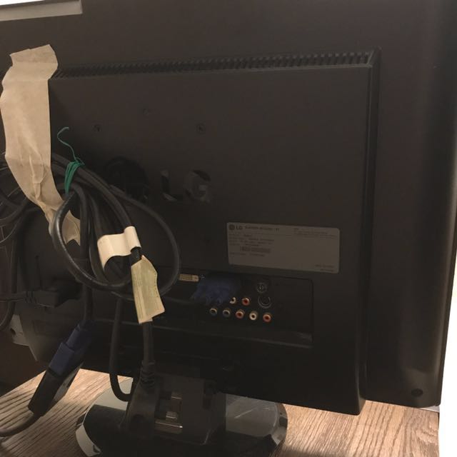 LG 22 Inch Flatron TV Monitor, Computers & Tech, Desktops on Carousell