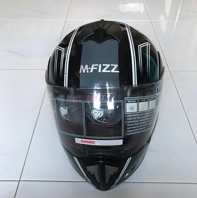 M-fizz Full Face Helmet size S, Motorcycles, Motorcycle Apparel on ...
